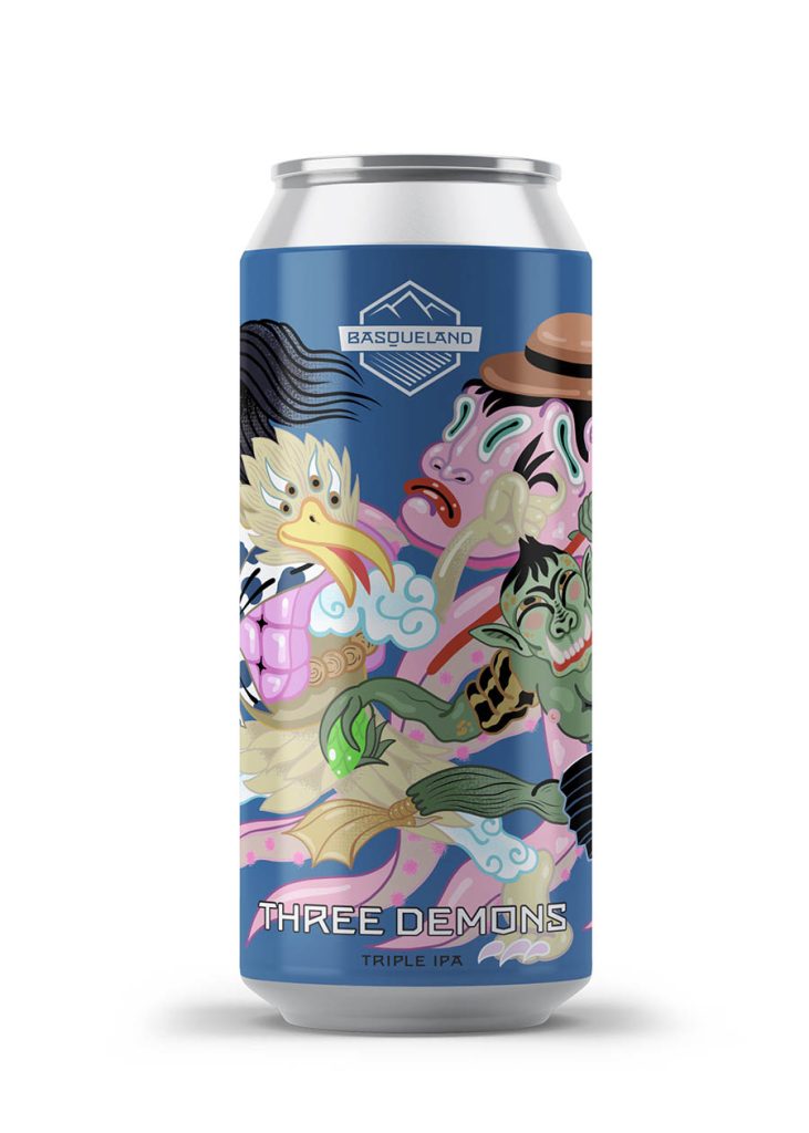 Three Demons, Triple IPA 10% - Basqueland Brewing