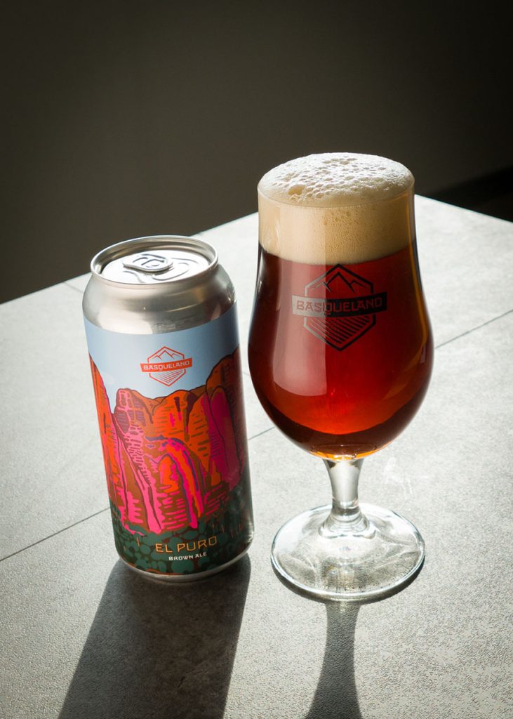 Cerveza El Puro, Brown Ale 4,5% - Basqueland Brewing