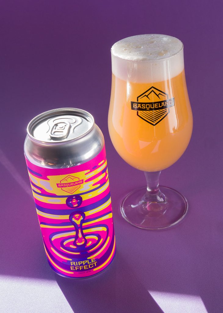 Cerveza Ripple Effect, DDH IPA 6,5% - Basqueland Brewing