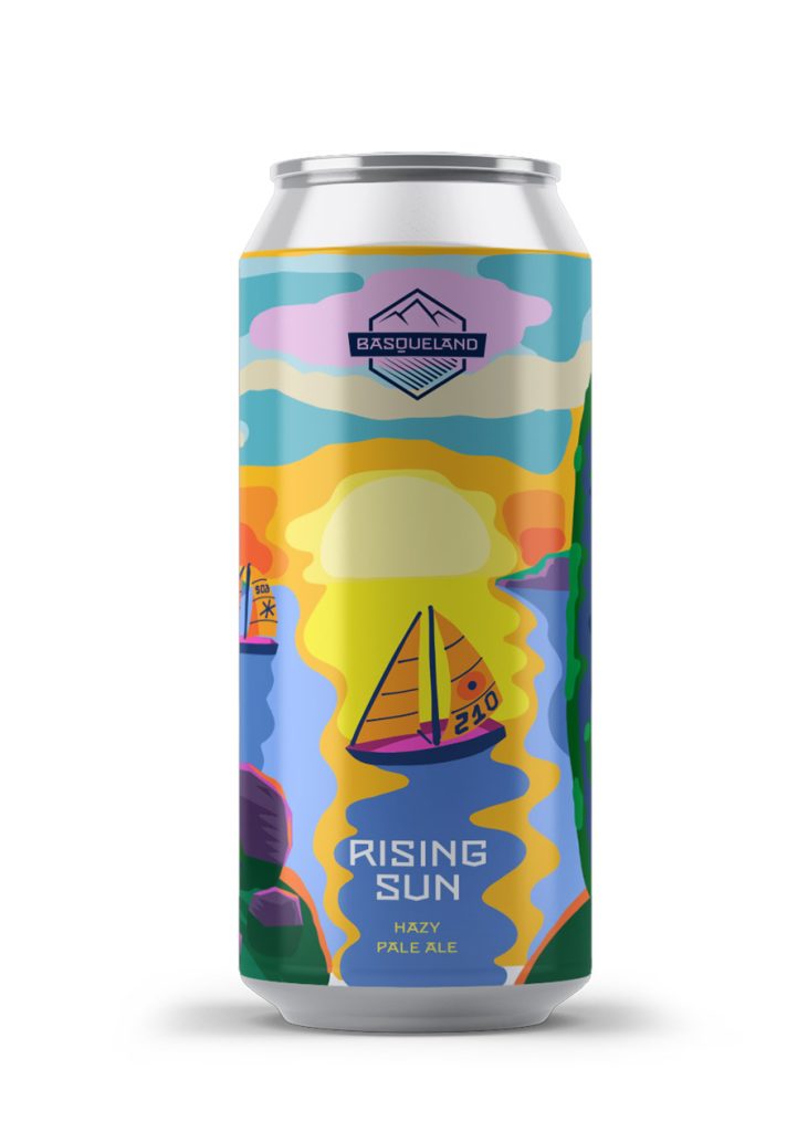 Rising Sun, Hazy Pale Ale 5% - Basqueland Brewing