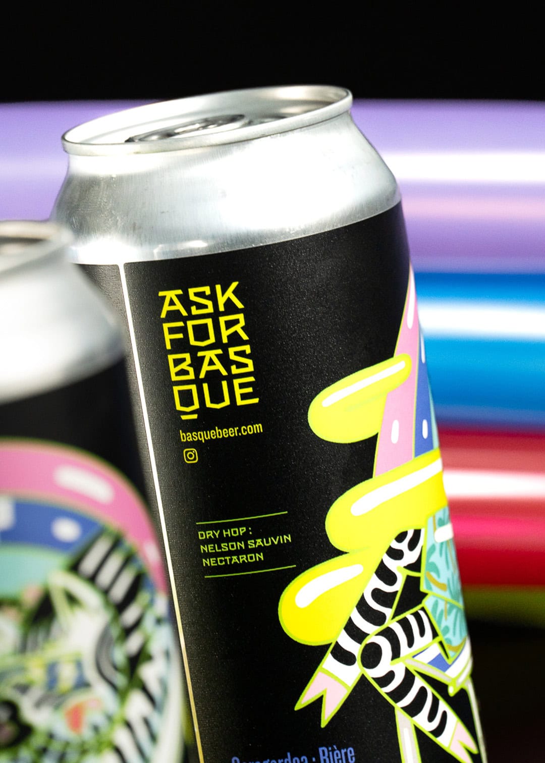 Neon Zebra, New Zealand DIPA 8% - Basqueland Brewing