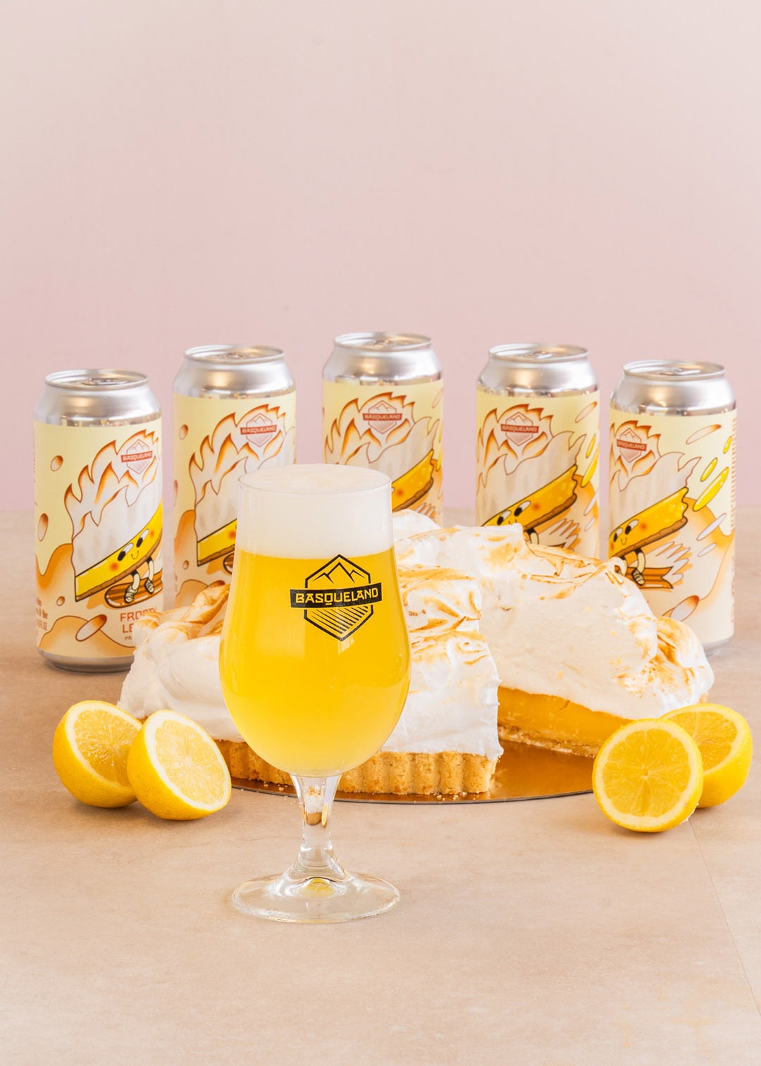 Frosty Lemon, Pastry Sour 4,1% - Basqueland Brewing