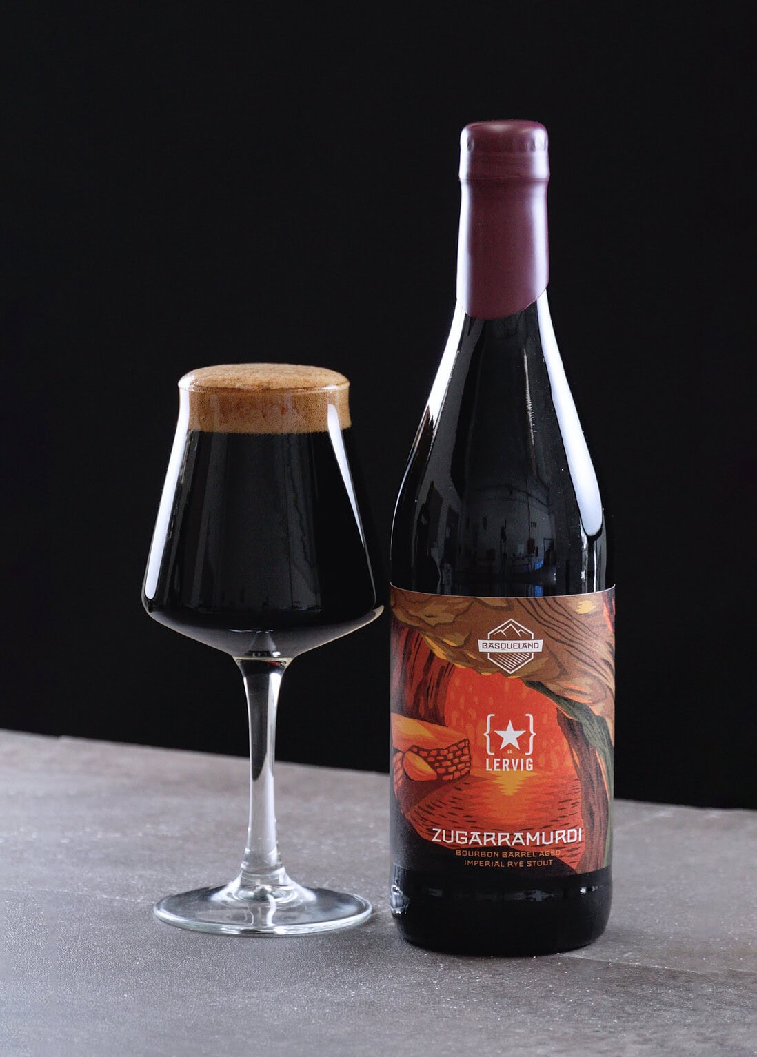 Zugarramurdi - Imperial Rye Stout 14% | Basqueland Brewing