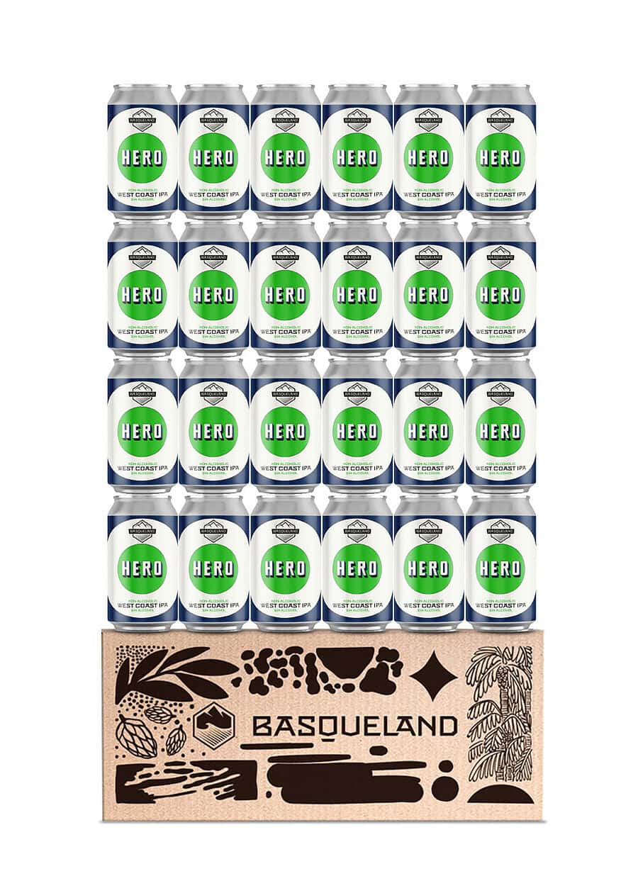 Hero West Coast IPA - Non-alcoholic 0,5% - Basqueland Brewing